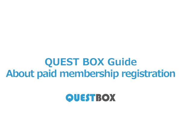 QUEST BOX guide – QUEST BOX
